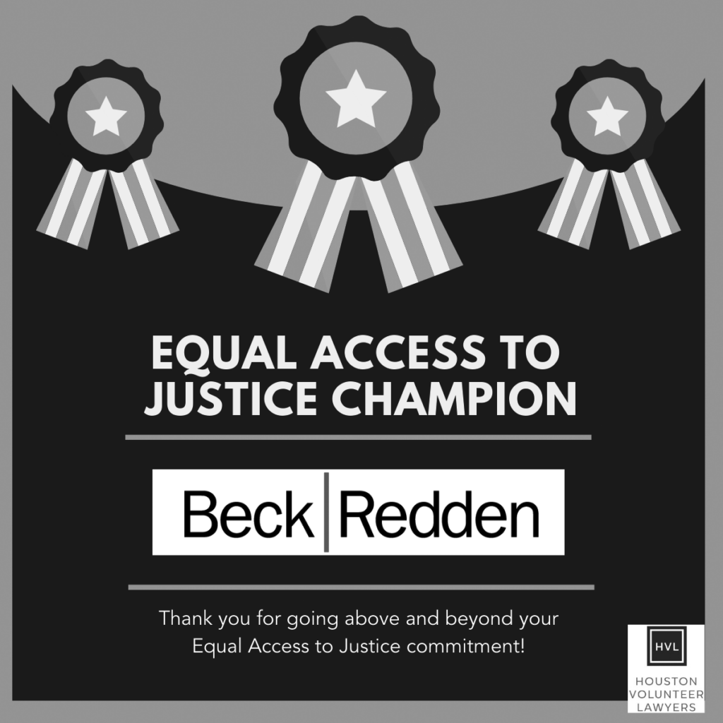 Beck Redden - Pro Bono